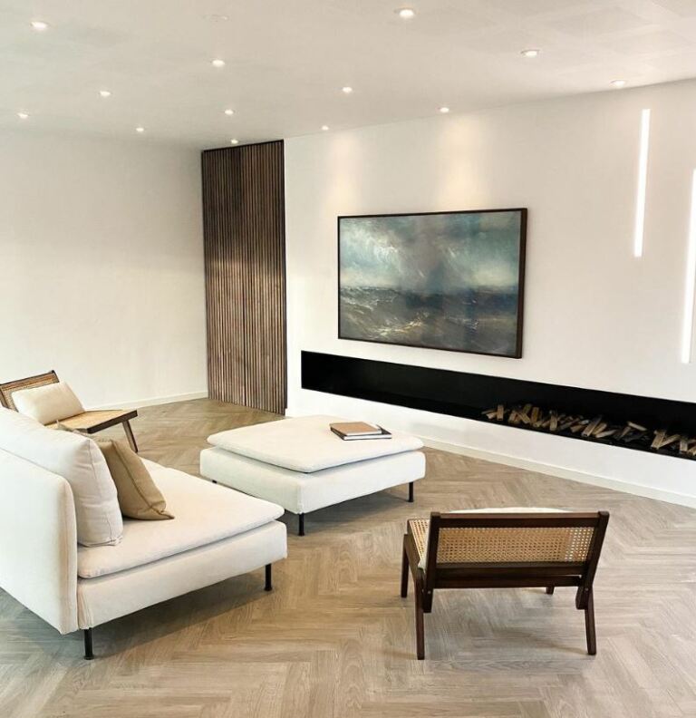 Akustikpanel TV-vägg - Blogg